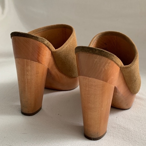 Coach | Shoes | Coach Suede Leather Clogs | Poshmark